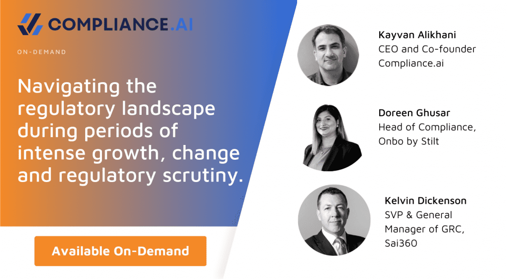 Navigating the regulatory landscape during periods of intense growth ...