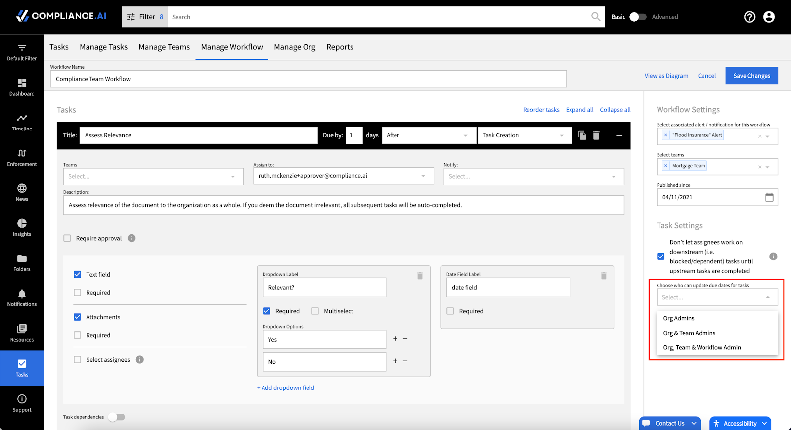 Regulatory Change Management Solution Updates With Compliance.ai