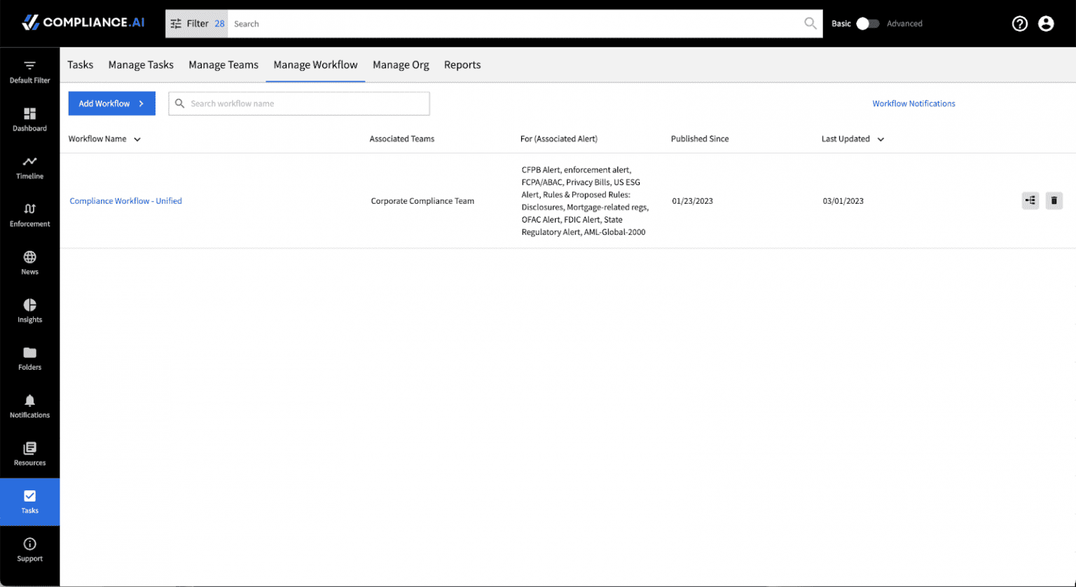 New and Enhanced Features on Compliance.ai: January - Compliance.ai