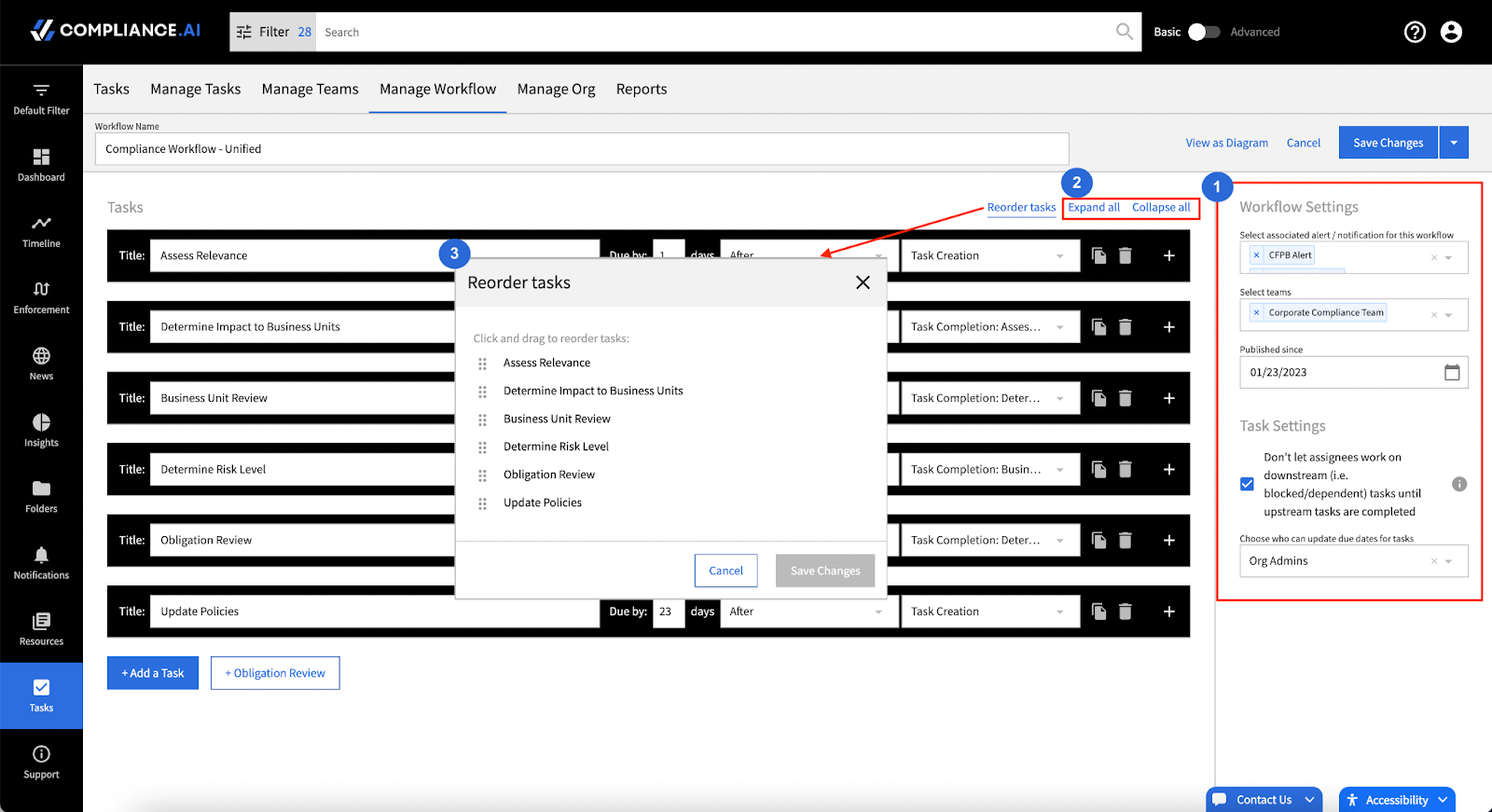 New and Enhanced Features on Compliance.ai: January - Compliance.ai