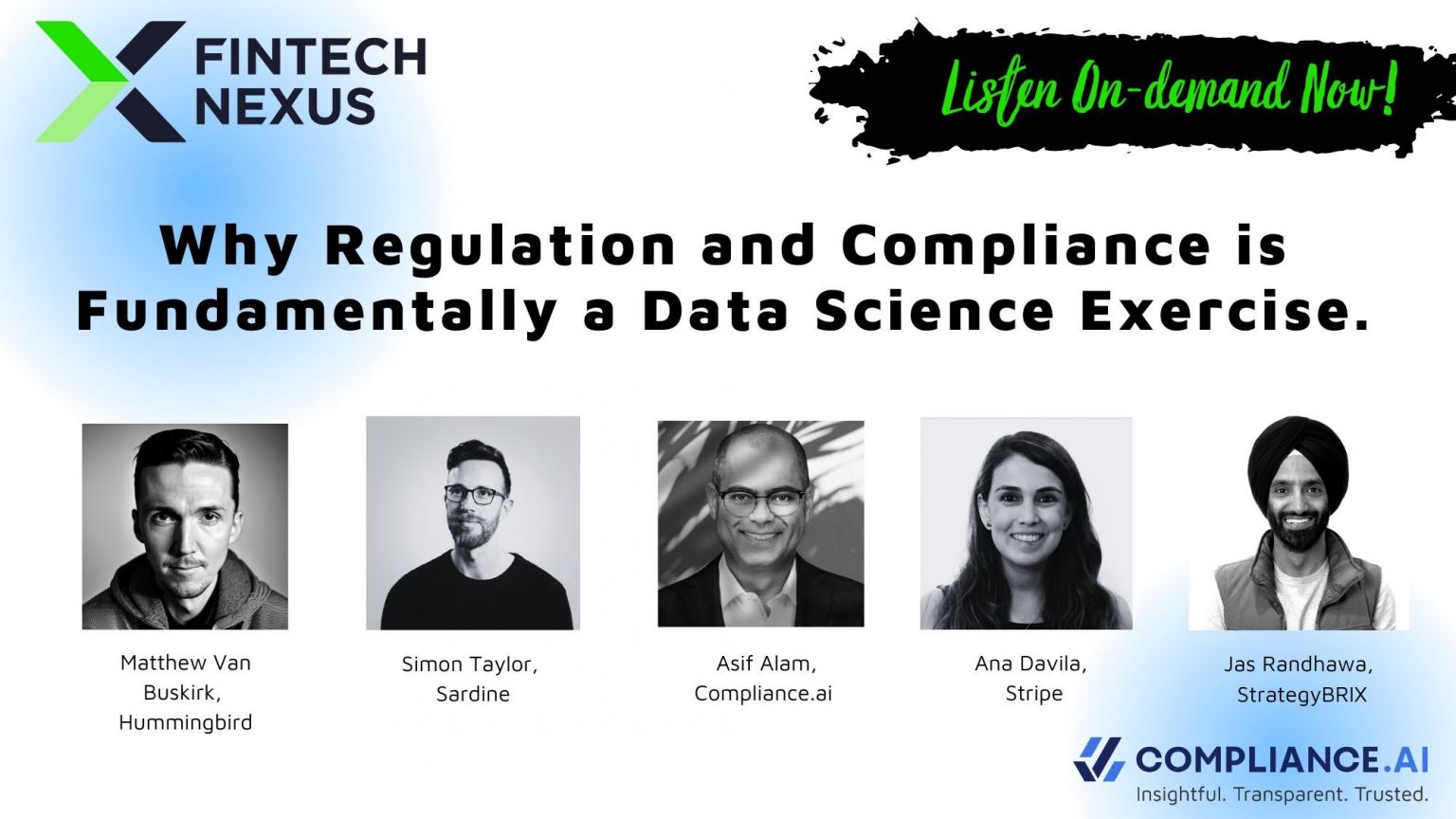 Regulation and Compliance is a data science
