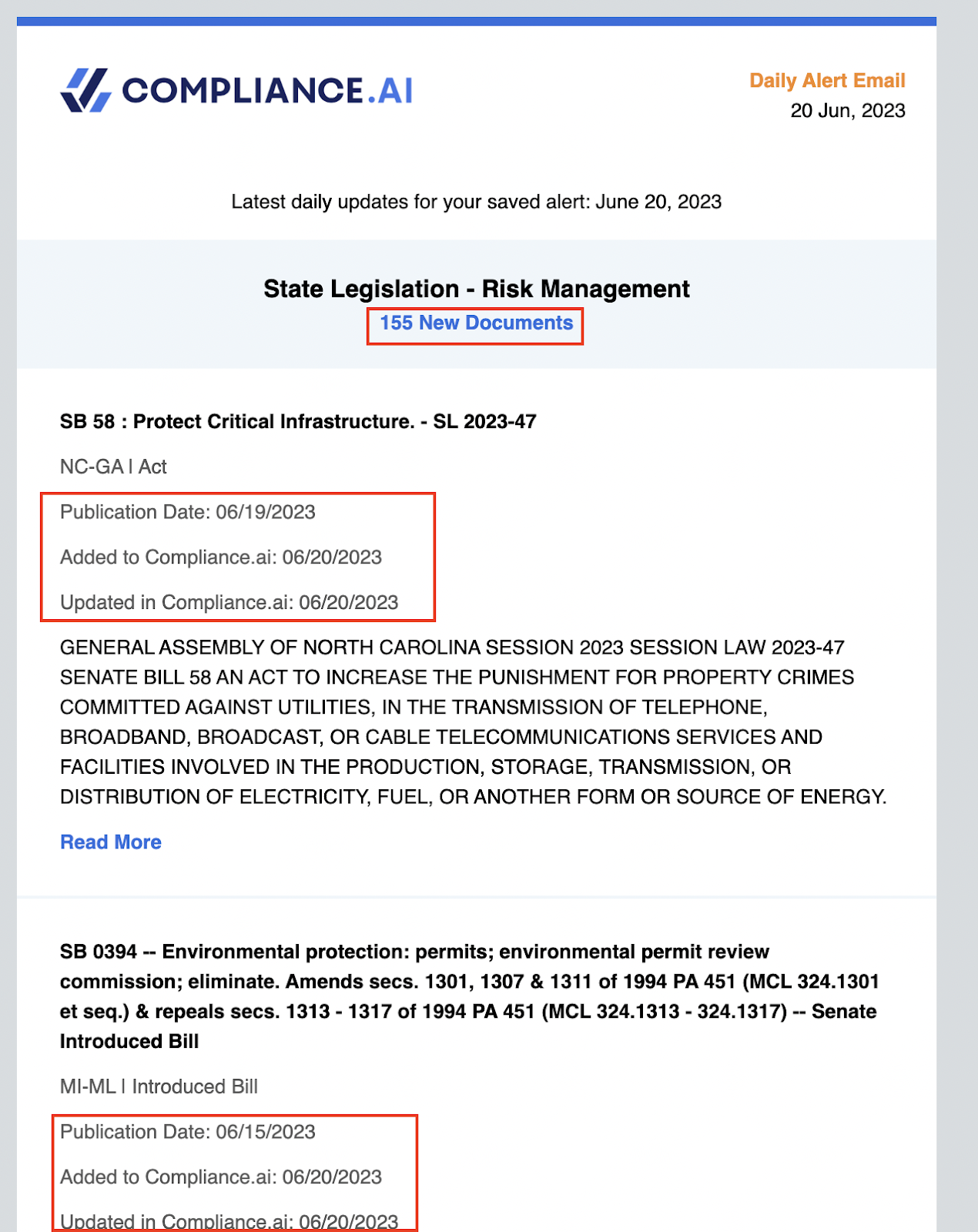 Stay in the know with compliance.ai regulatory compliance process