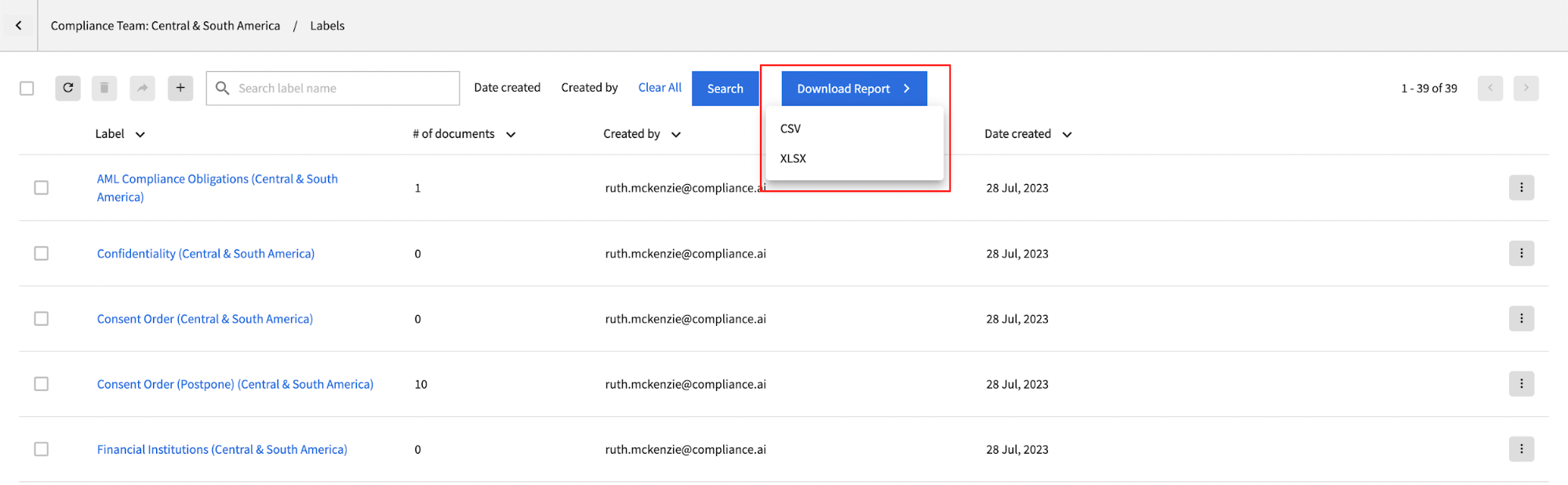 New and Enhanced Features on Compliance.ai: September - Compliance.ai